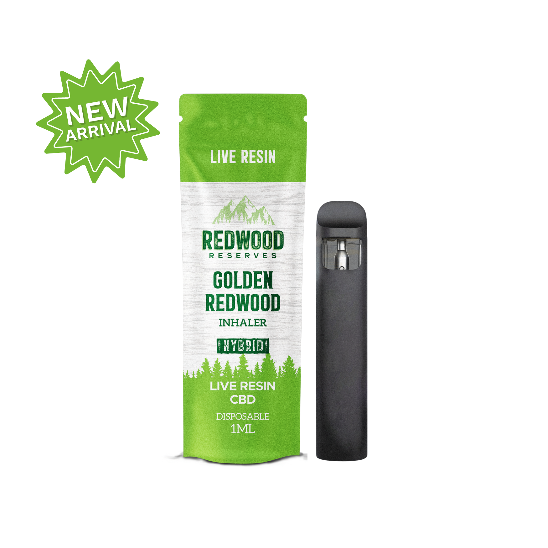 Golden Redwood CBD Inhaler – Redwood Reserves