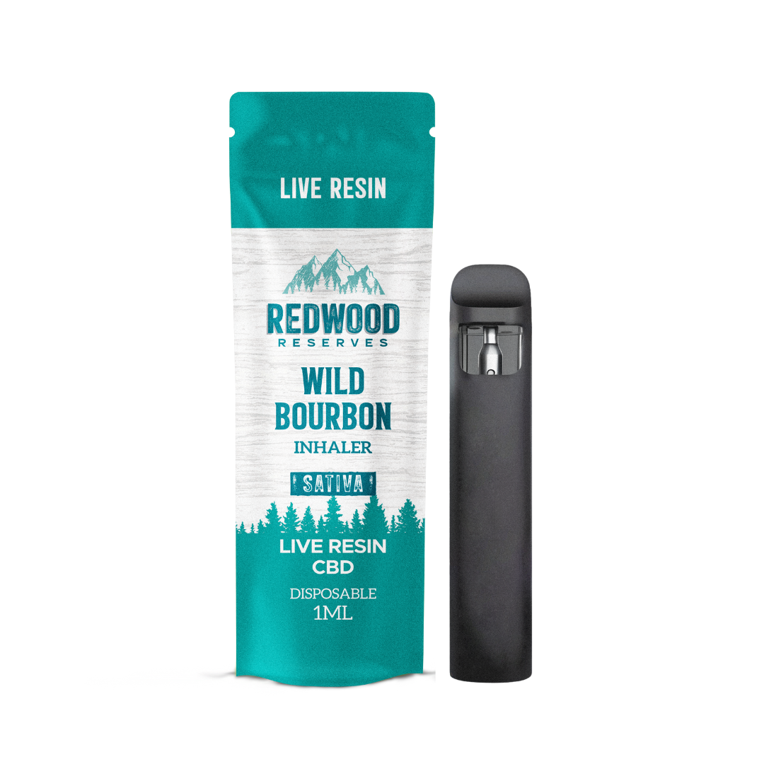 Wild Bourbon CBD Inhaler – Redwood Reserves