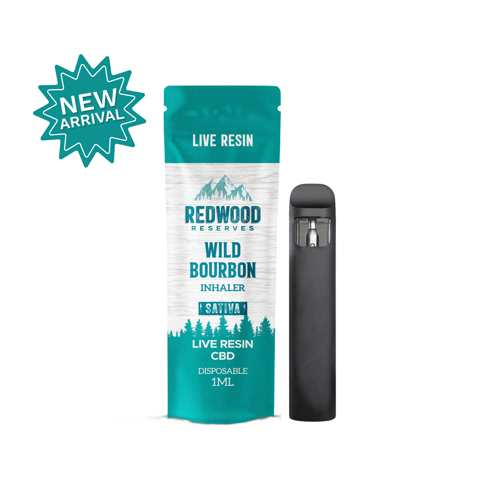 Wild Bourbon CBD Inhaler – Redwood Reserves